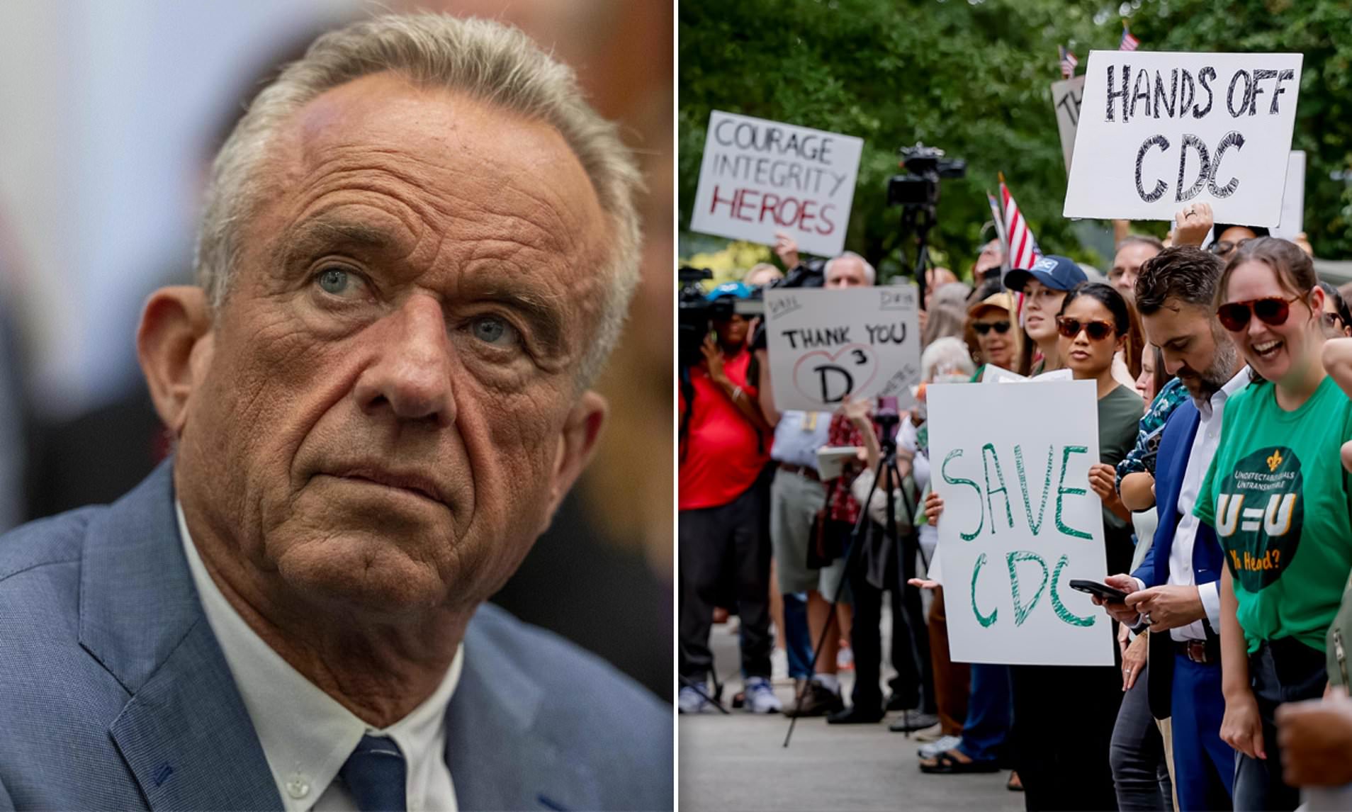 More than 1,000 HHS employees stage REVOLT and demand RFK Jr's resignation