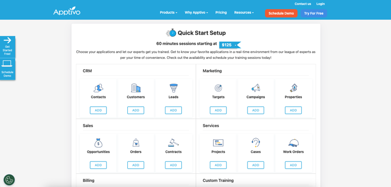 Apptivo CRM review 2026