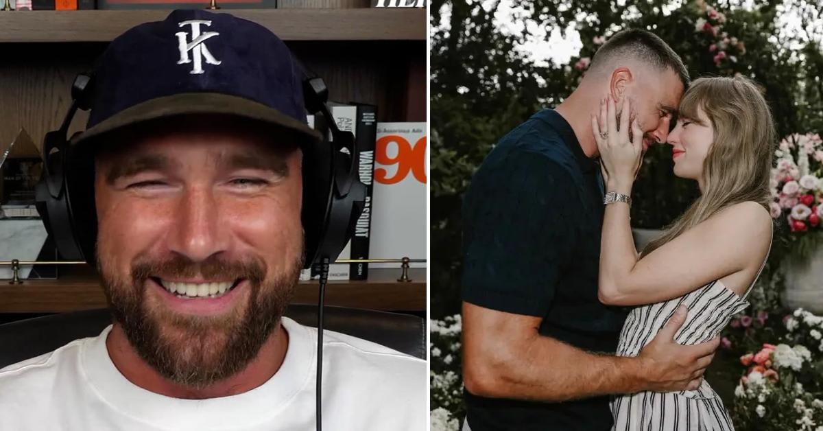 'Giddy' Travis Kelce Can't Stop Smiling as He Reacts to Taylor Swift ...