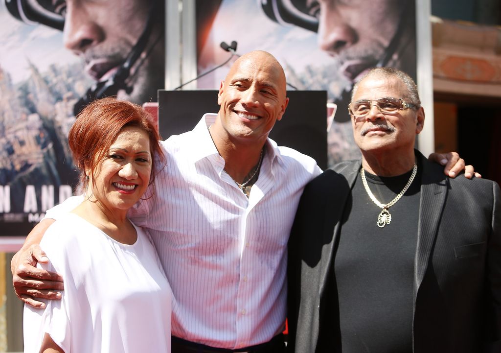 Who was Dwayne Johnson's famous dad and what happened to him?