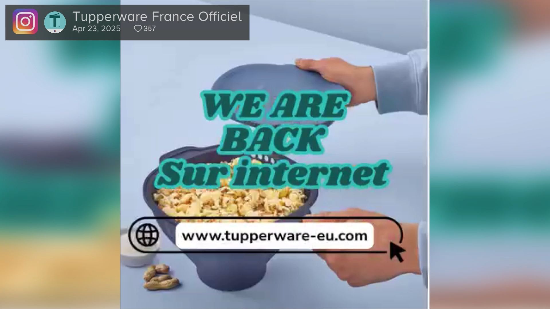 Comeback der Tupperware: Fünf Länder dürfen sich freuen