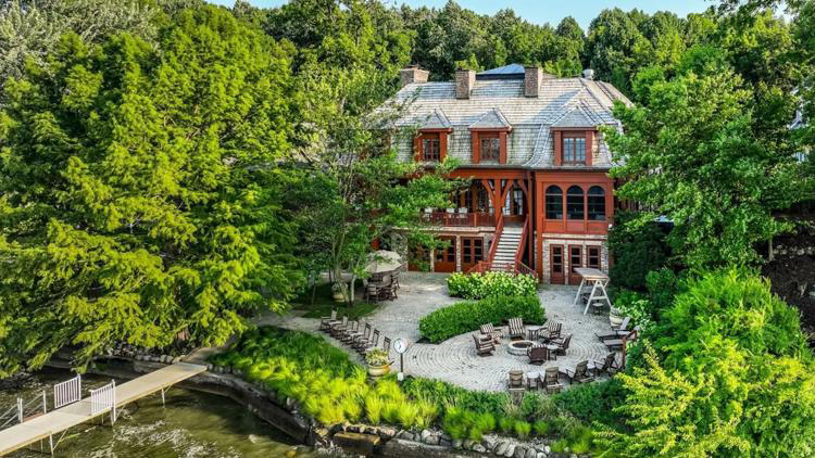 PHOTOS | Jim Irsay's northern Indiana lake house up for sale for nearly $20M
