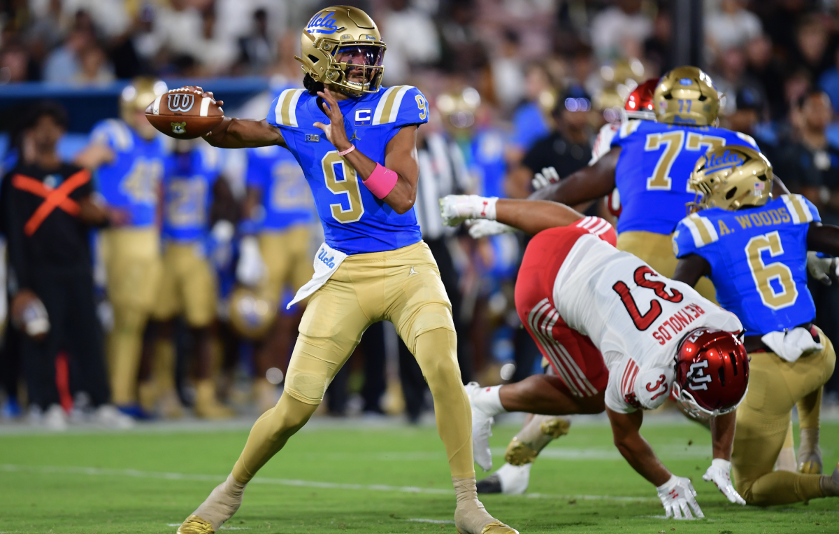 UNLV defender directs trash talk toward UCLA QB Nico Iamaleava ahead of ...