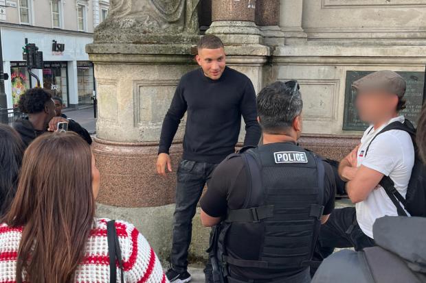 Controversial street preacher banned from using microphone