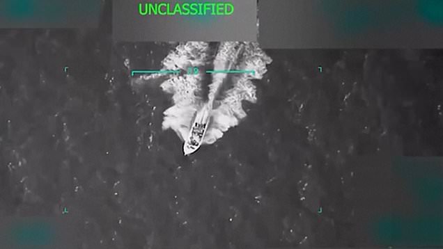 US Military releases footage showing deadly strike on suspected drug vessel