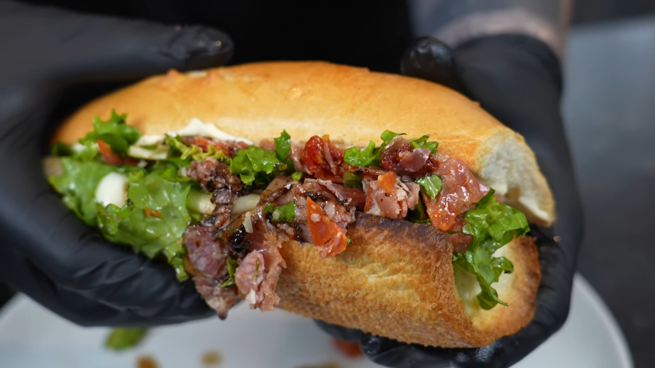 Next-Level Chopped Italian Sub with Homemade Dressing