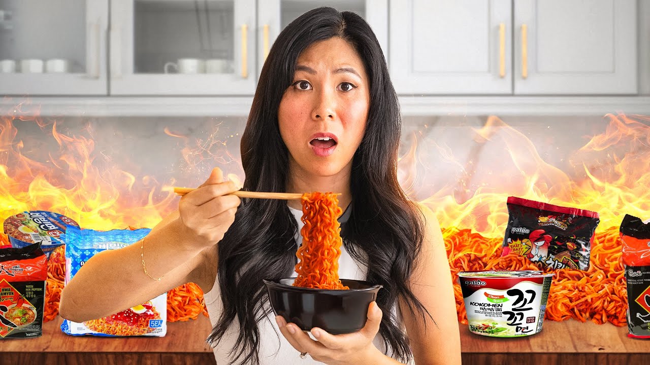 Trying the World’s Spiciest Instant Noodles: Korean Heat Test