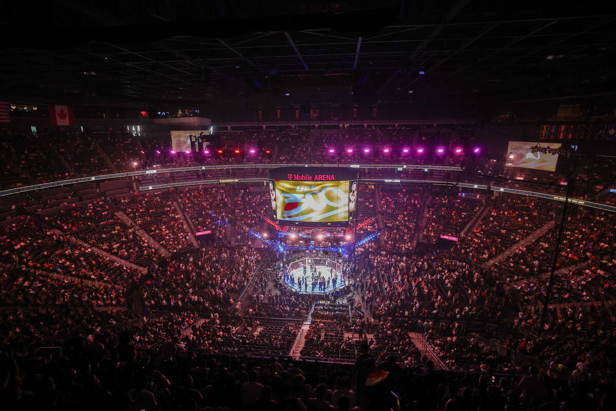 UFC, WWE announce long-term commitment to Las Vegas, T-Mobile Arena