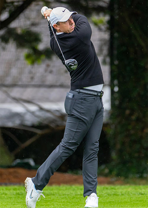 Rory McIlroy reacts to Sergio Garcia pulling out of Irish Open