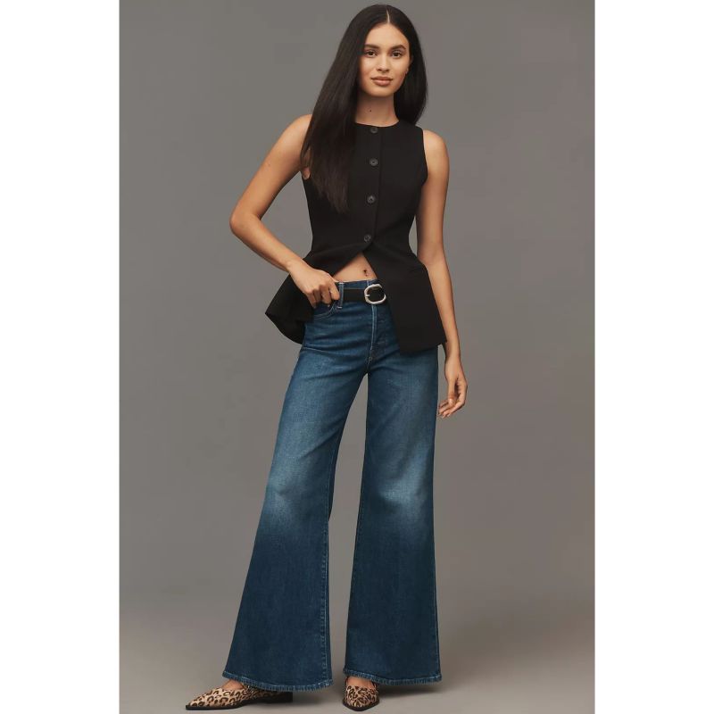 How to Style Wide-Leg Jeans & Stylist-Approved 22 Pairs To Flatter Any ...