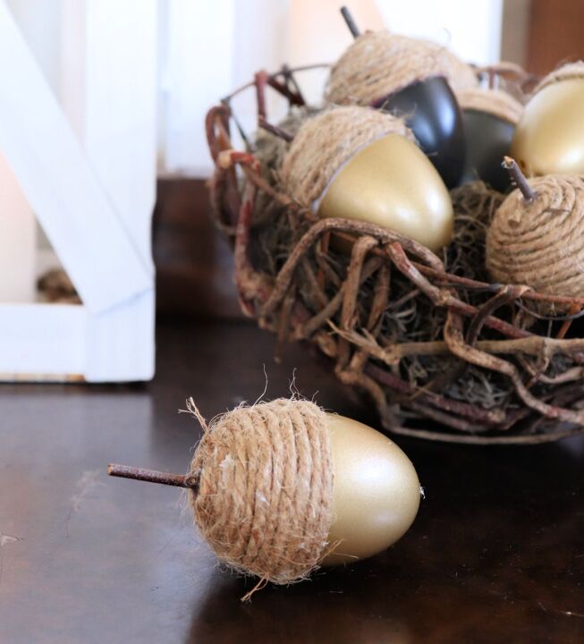 Decorative Fall Acorns