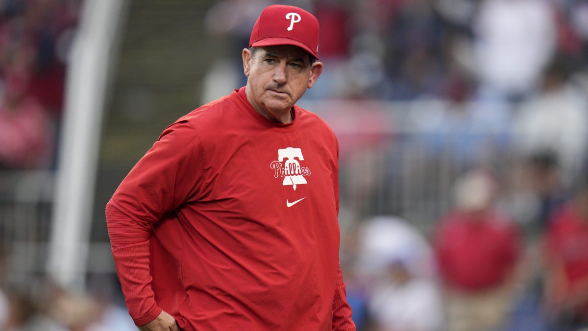 Philadelphia Phillies manager Rob Thomson gets a blunt warning ahead of ...