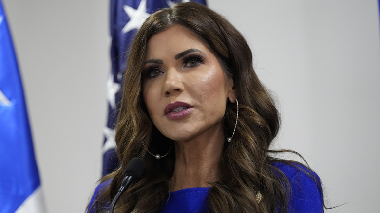 Kristi Noem's Family Photo Op Proved How Much Plastic Surgery Changed ...