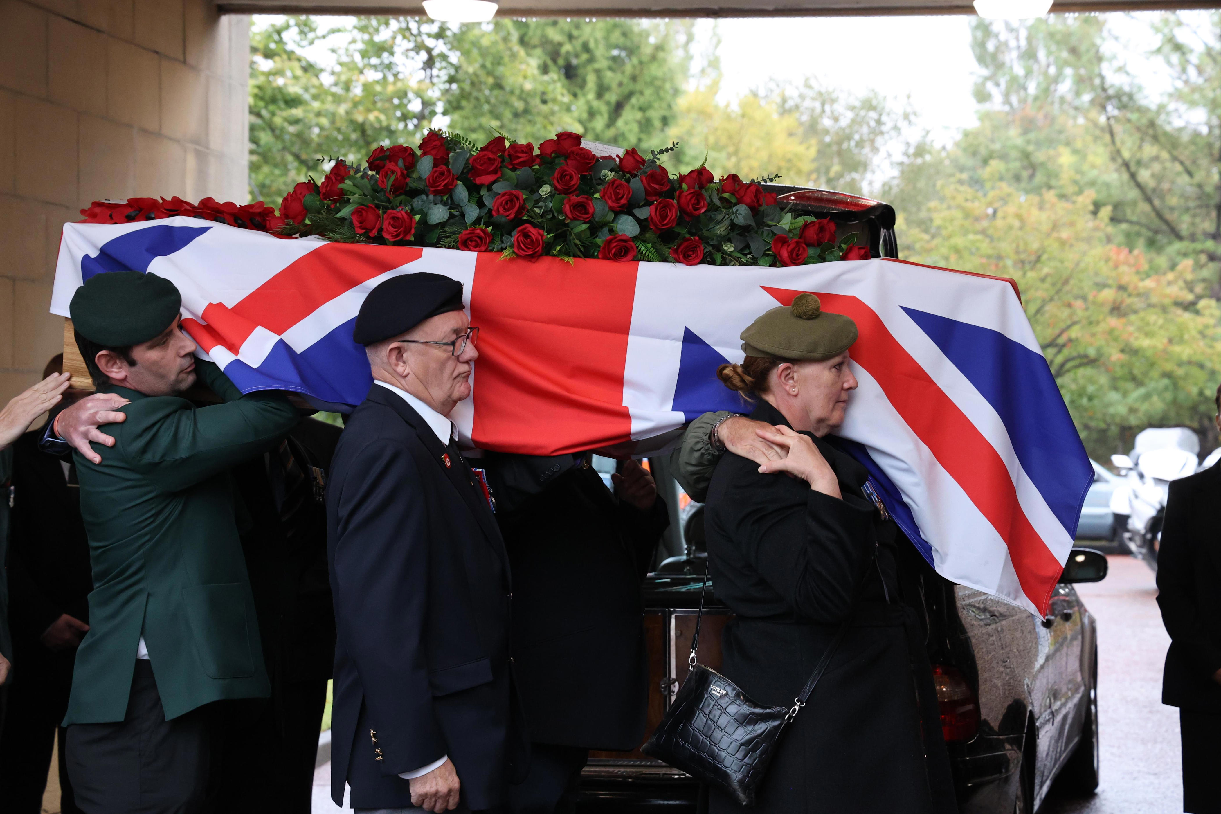 Hundreds gather in South Shields for the funeral of a Boldon RAF ...