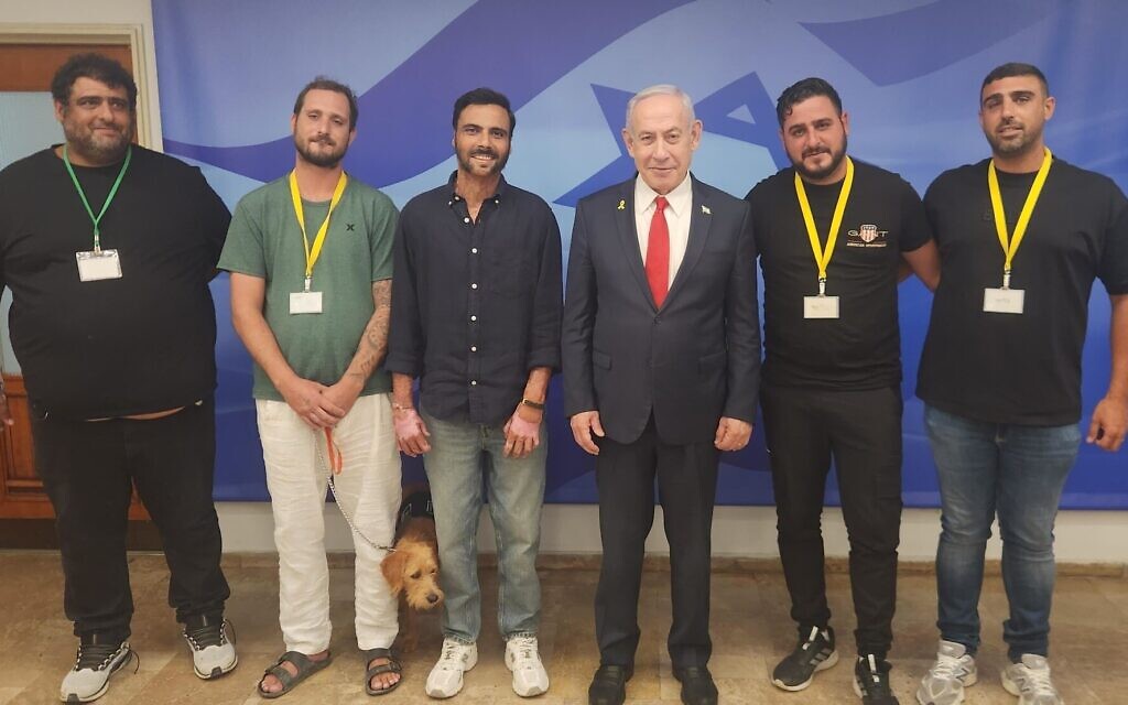 Netanyahu meets combat vets suffering PTSD, vows to expand assistance