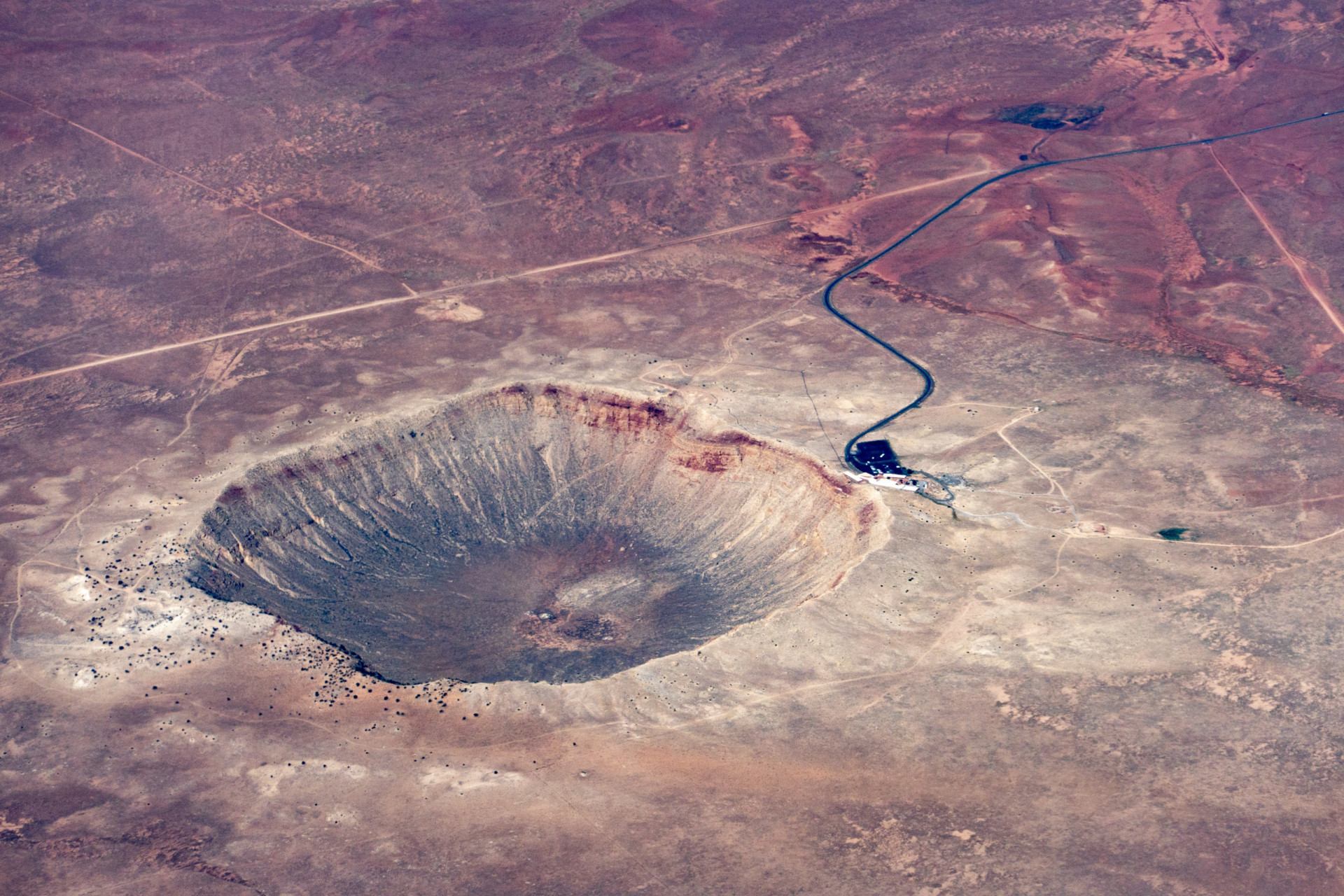 Meteorite and asteroid impact craters found on Earth