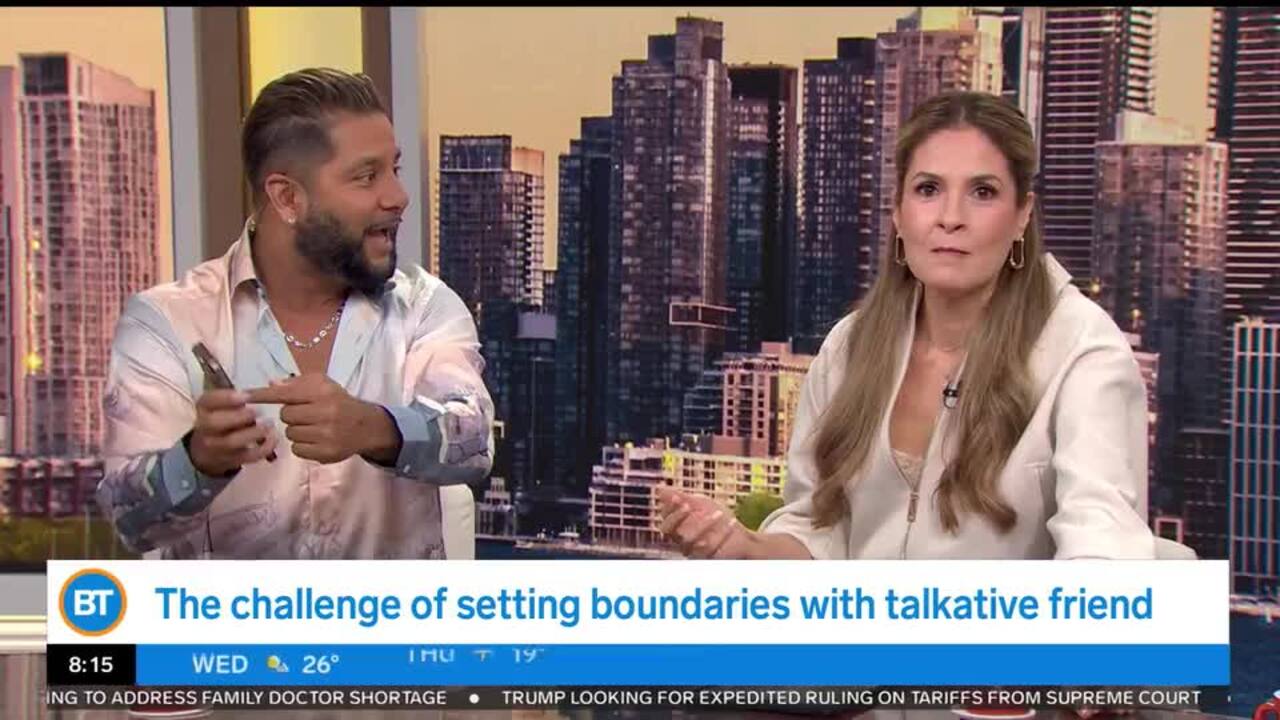 Our hosts discuss the struggle of setting boundaries with a talkative ...