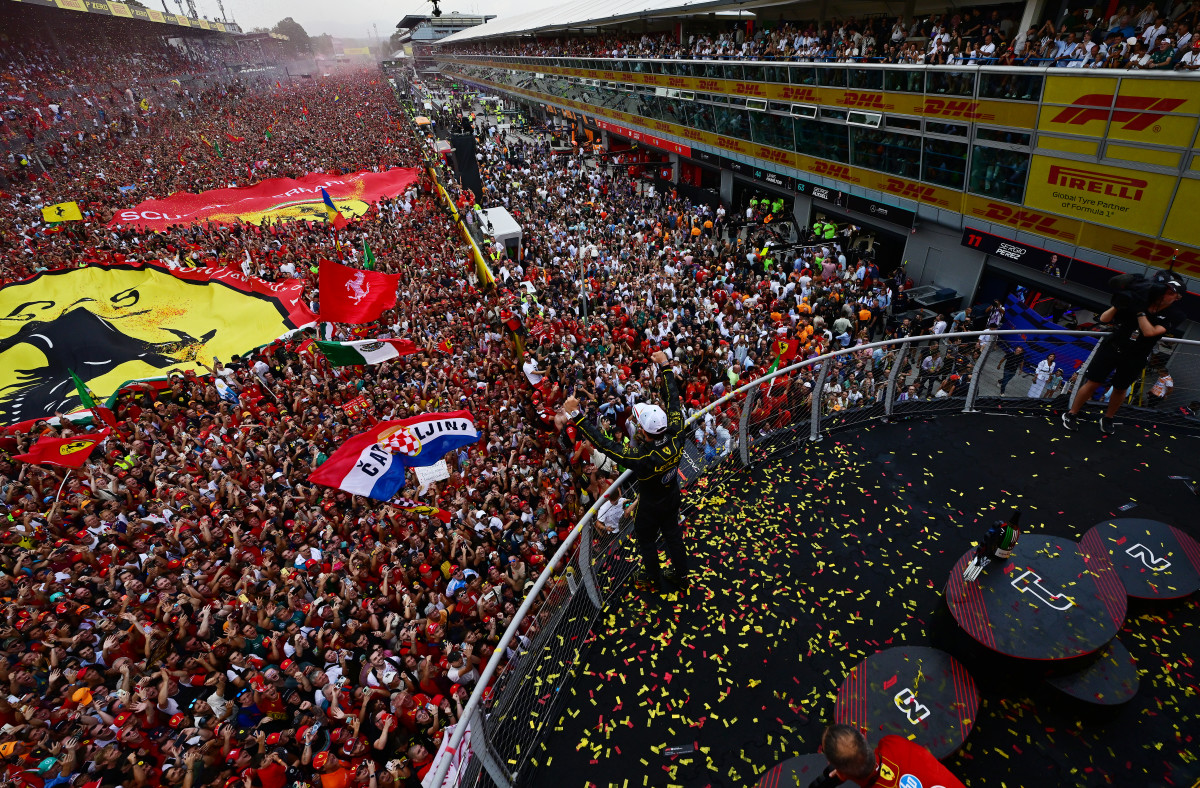 F1 Fans Call Italian GP 2025 Trophies the Most Unique Design Yet