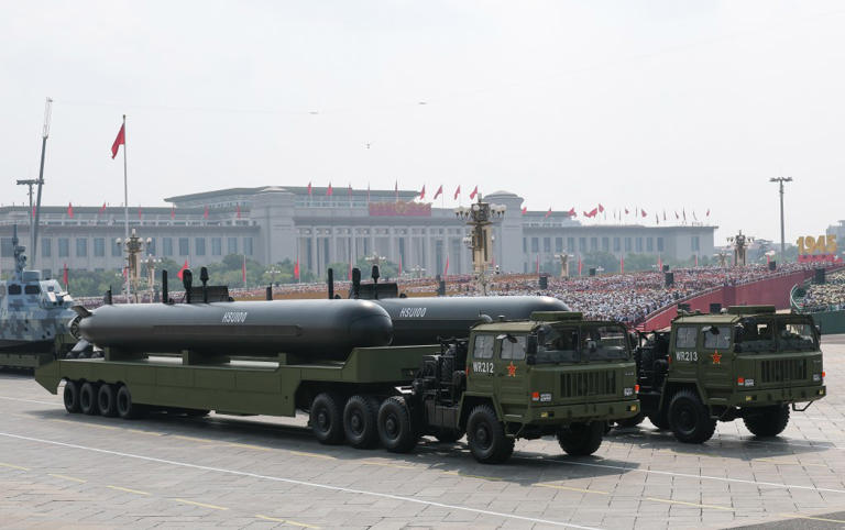 China unveils full land, sea and air nuclear triad for first time ...