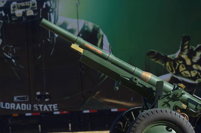 Hear a boom near campus? CSU's Army ROTC test firing 'Comatose' cannon ...