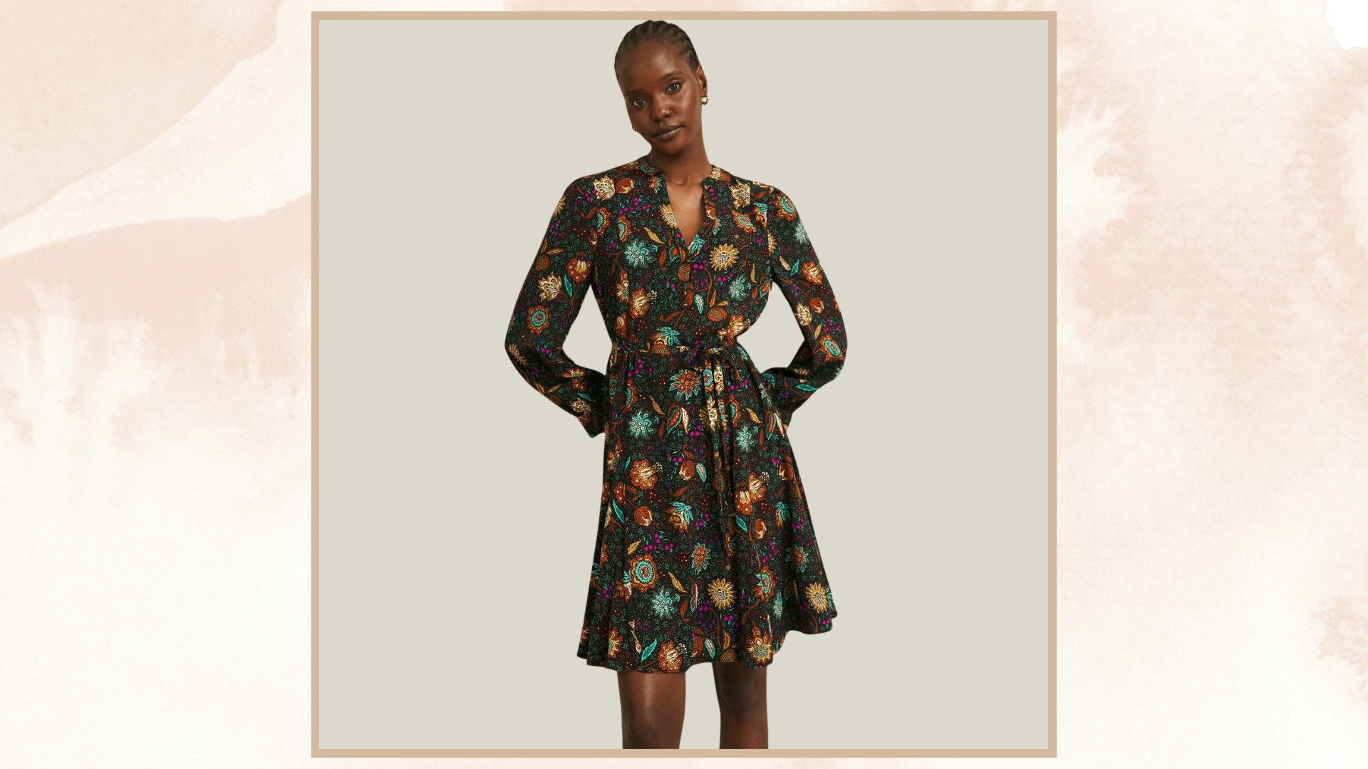 This autumn-ready dress just landed – say hello to your new wardrobe hero