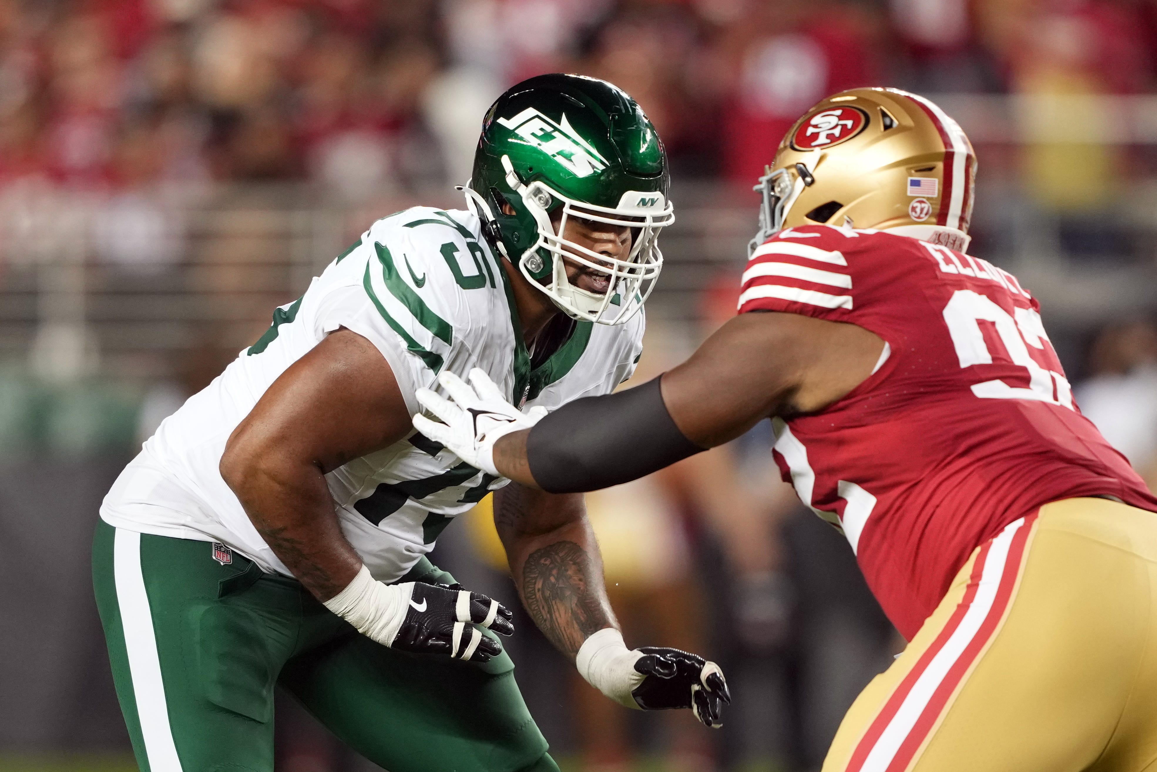 Alijah Vera-Tucker injury update: How long Jets' starting right guard ...