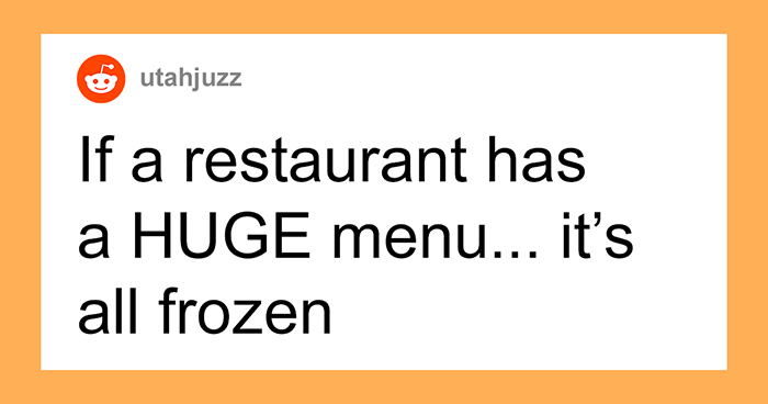 28 Chefs Reveal Restaurant “Red Flags” That Indicate You Should Eat ...
