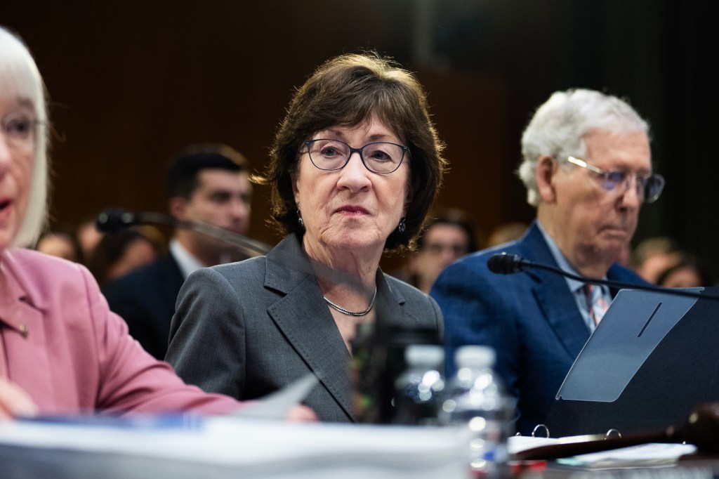 Susan Collins Raked in Wall Street Cash Before Advancing Trump Tax Bill