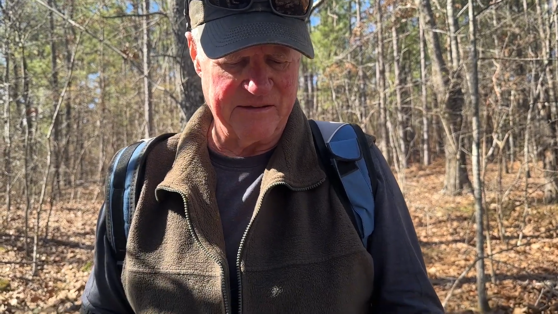 Metal detecting abandoned army camp from 1898