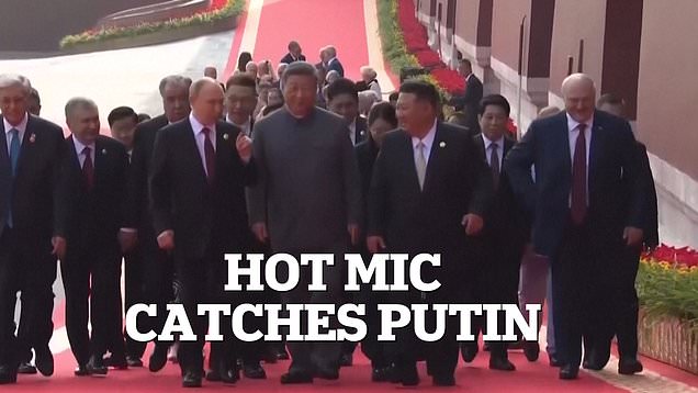 Moment hot mic catches Putin rambling about achieving immortality