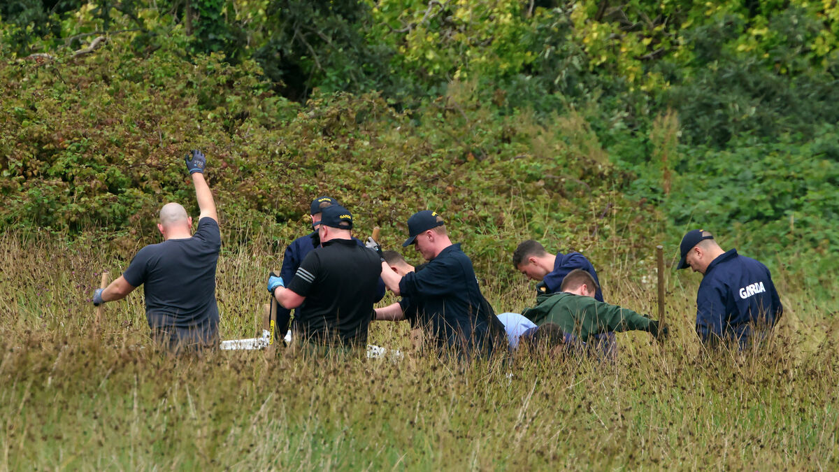 Watch: Gardaí search open ground in Donabate for a child who is missing ...