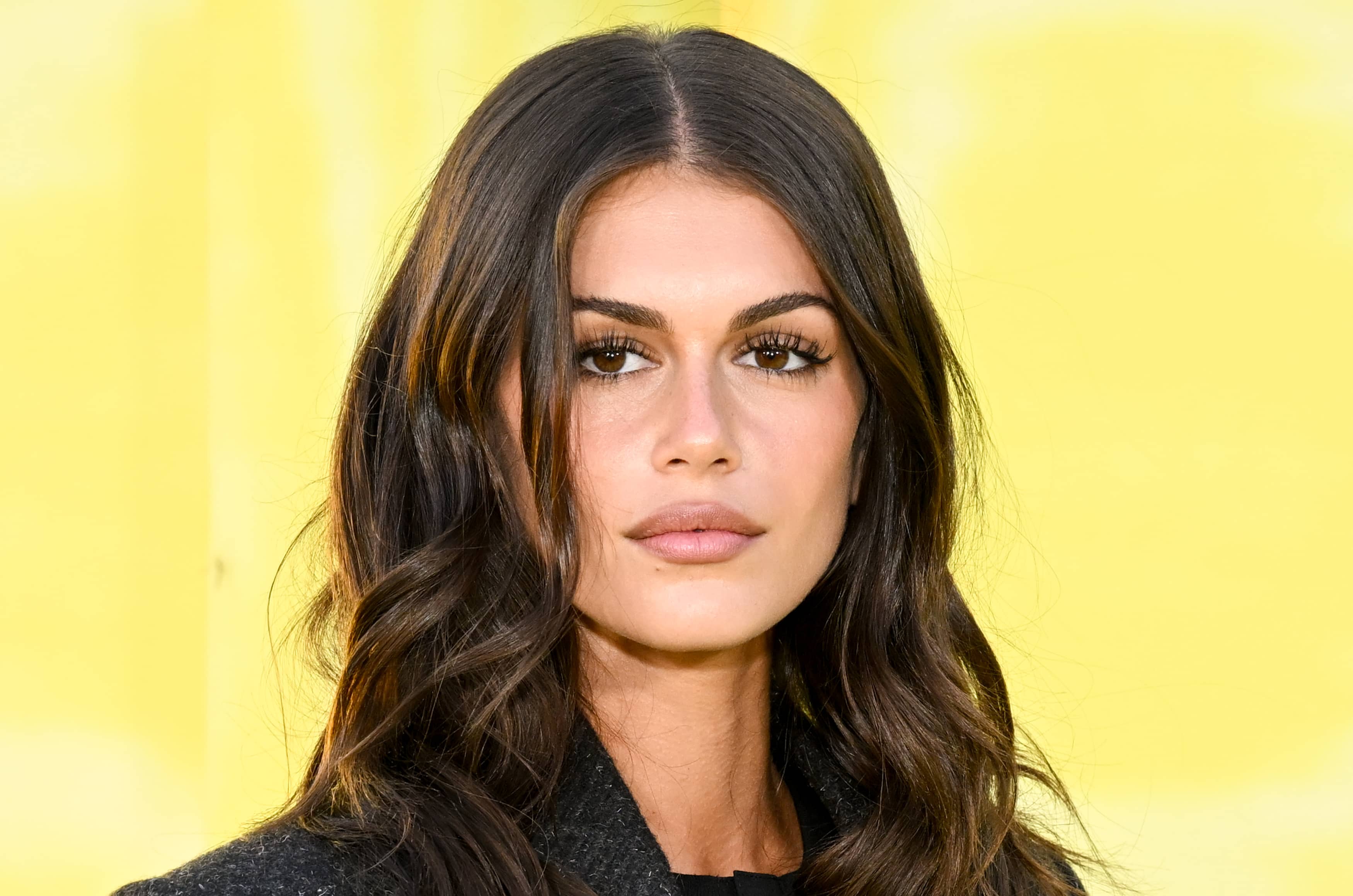 Kaia Gerber's "Micro-French" Manicure Is So Subtle You Might Miss It