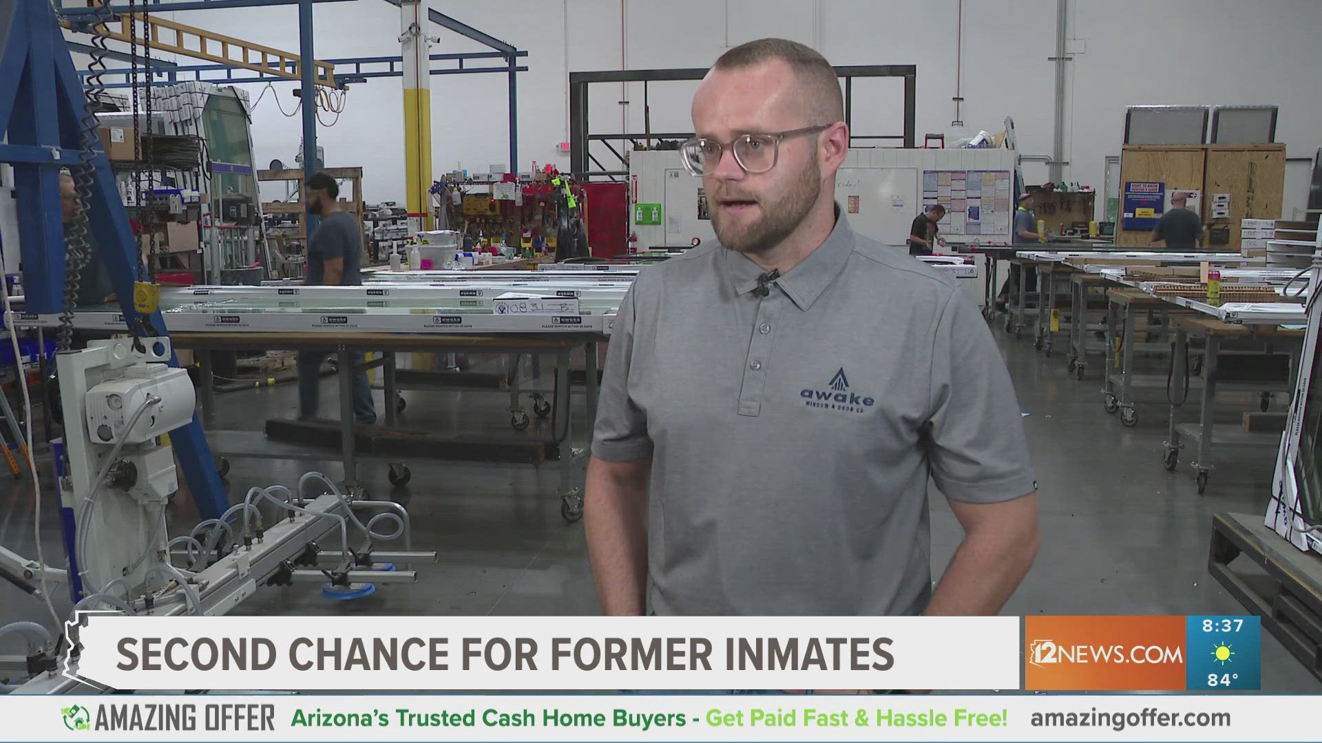 Former inmates given a second chance at Gilbert manufacturing company
