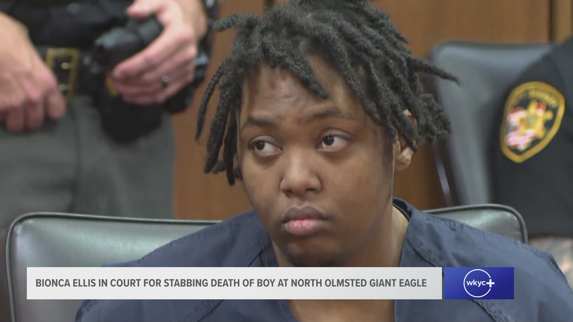 Bionca Ellis appears in court for stabbing death of 3-year-old boy at ...