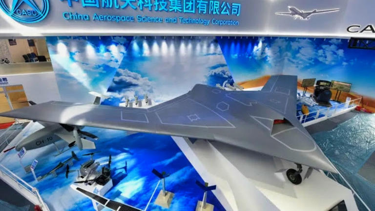 New Satellite Image Shows China’s Massive ‘Cranked-Kite’ Stealth Drone