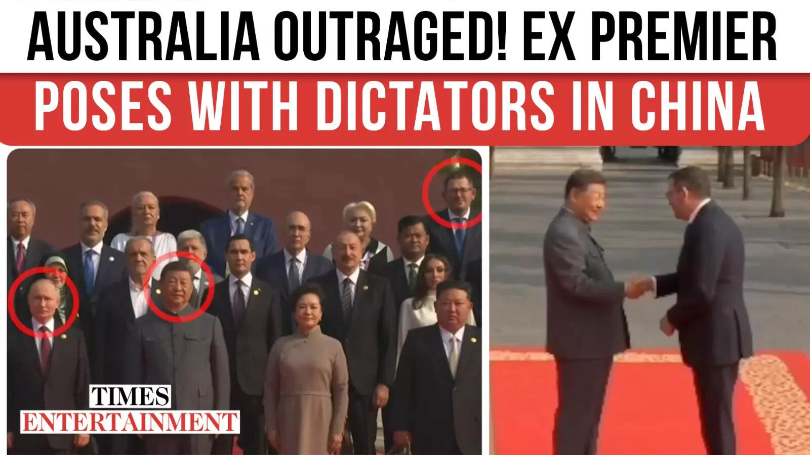 ‘Dictators’ Parade’: Daniel Andrews Sparks Fury After Posing Alongside ...