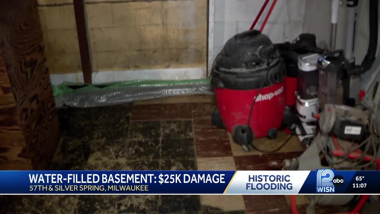 Milwaukee resident tackles flood damage with personal savings, says he ...