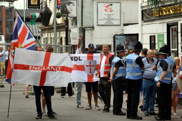 England flags bring back 'painful memories' of EDL marches