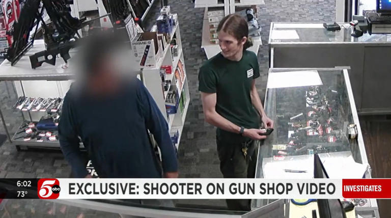 Gun shop footage shows Annunciation Church shooter Robin Westman browse ...