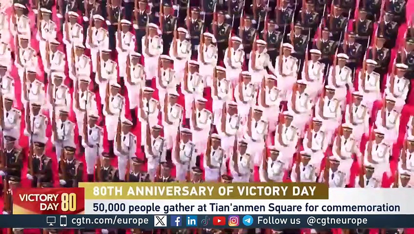 Zoe Reed: China's military parade aims to convey a message of peace and ...