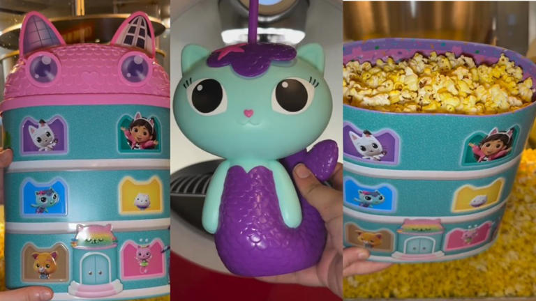 Here's Every Gabby's Dollhouse Popcorn Bucket: Regal, Cinemark, Cinemex ...