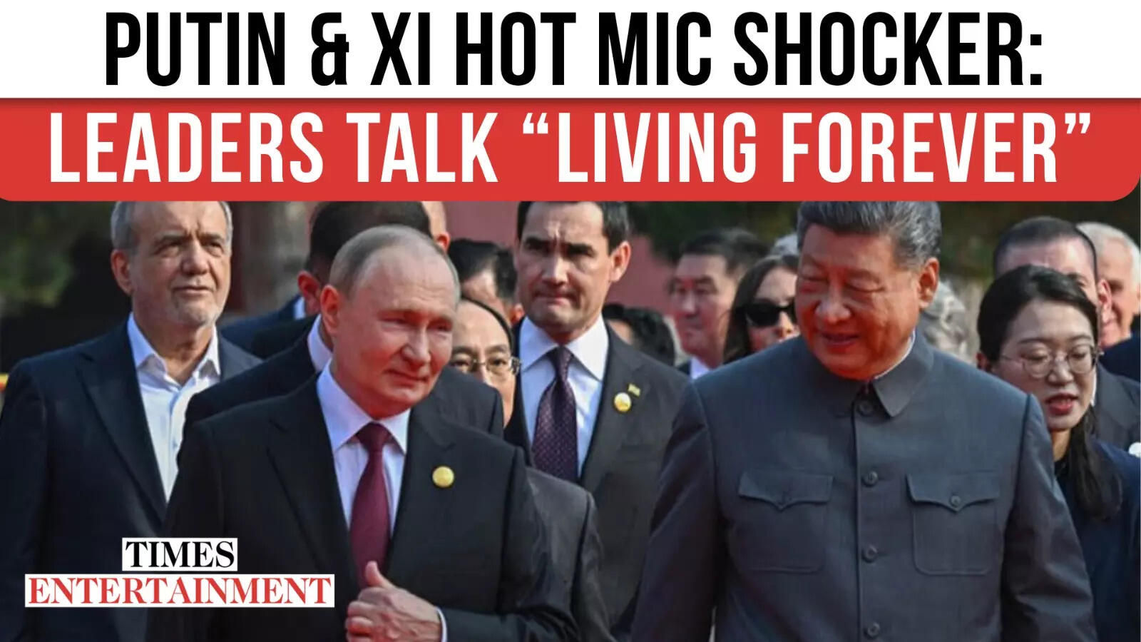 Putin, Xi CAUGHT On Hot Mic: Leaders Whisper About “Immortality” and ...