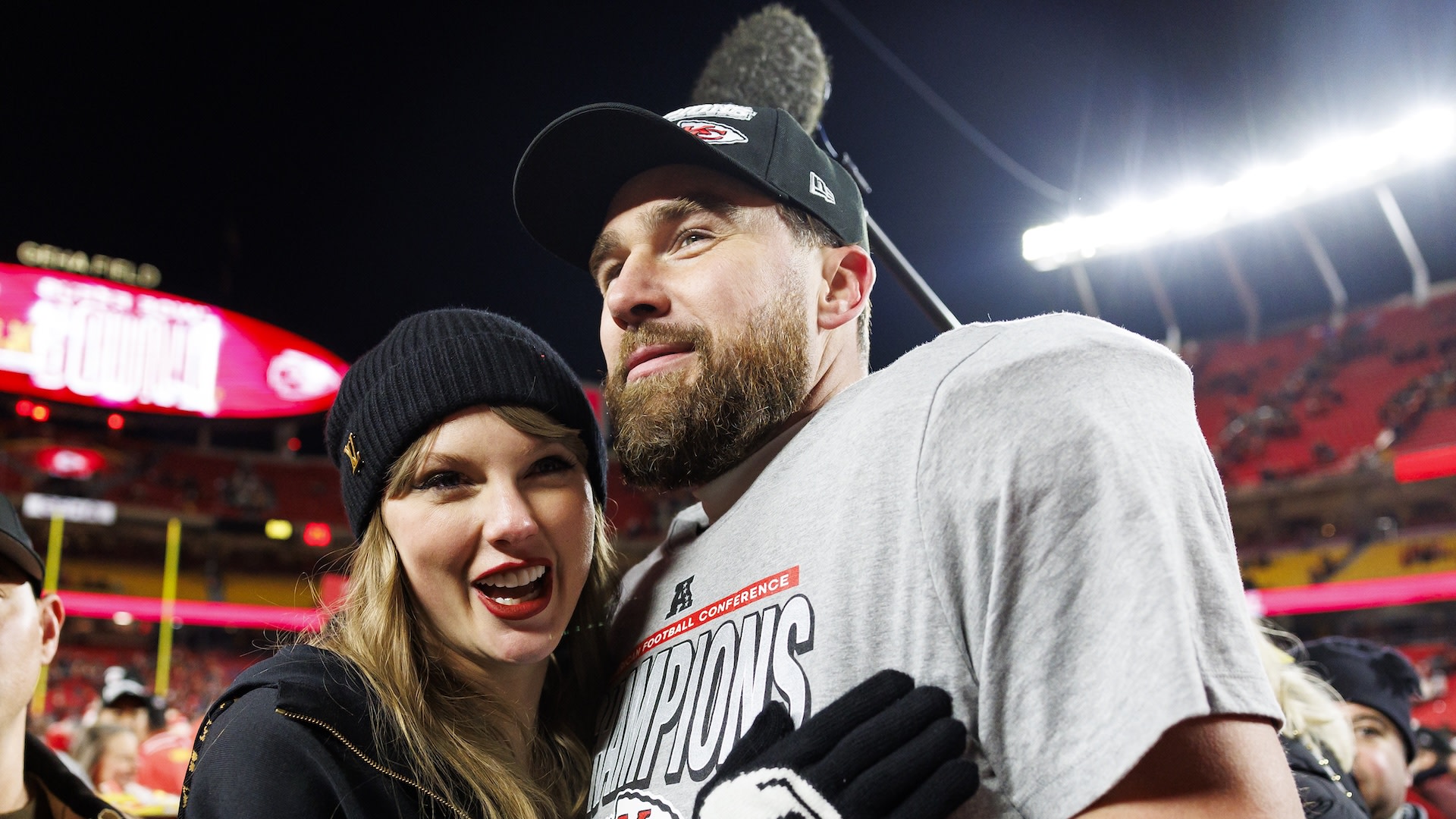 Travis Kelce Says He's 'Giddy' Over 'Exciting' Engagement to Taylor Swift