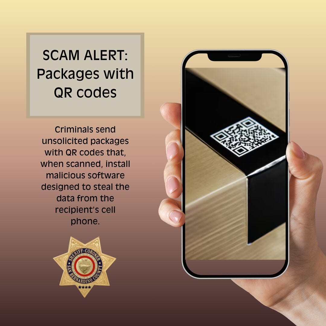FBI and Southern California police warn of new unsolicited package scam