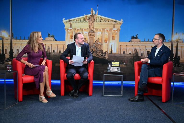 163.300 Zuseher beim oe24.TV-Sommergespräch mit Herbert Kickl