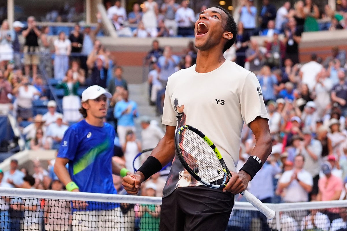Felix Auger-Aliassime beats Alex de Minaur to reach last four of US Open