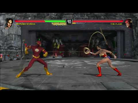 MK VS DC Battles - Wonder Woman VS The Flash