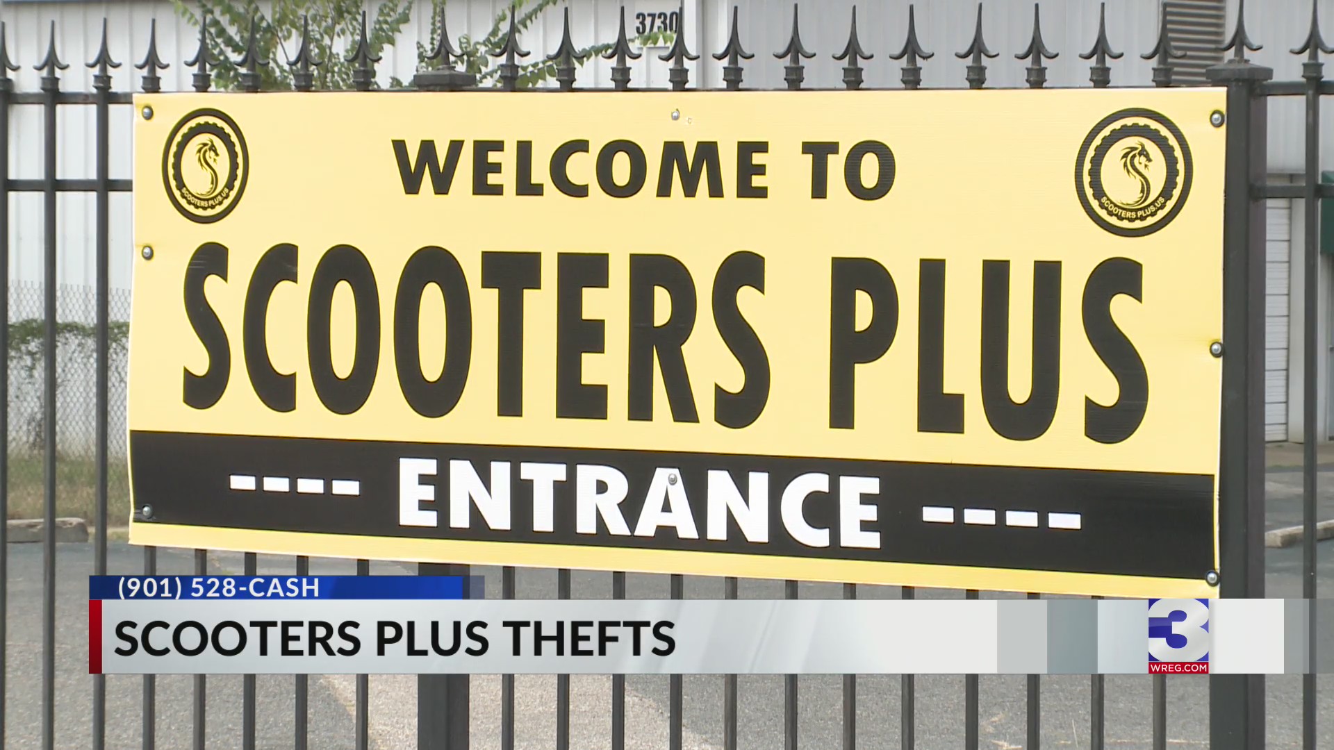 Scooter dealership robbed, police hunt for group of suspects