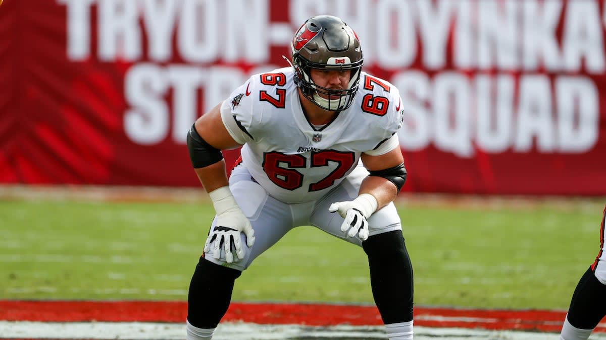 Bucs sign tackle Luke Goedeke to 4-year contract extension