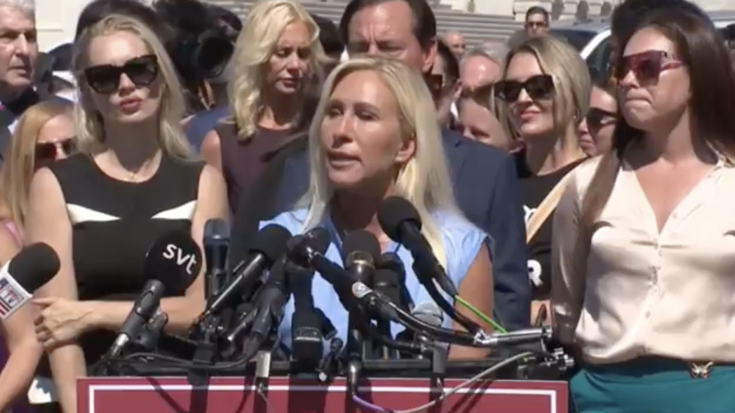 'I'm Not Afraid To Name Names': Marjorie Taylor Greene Sends Stern ...